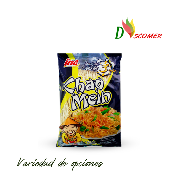 Pasta Chao Mein sin Soya INA 180gr - DISCOMER Distribuidora y ...